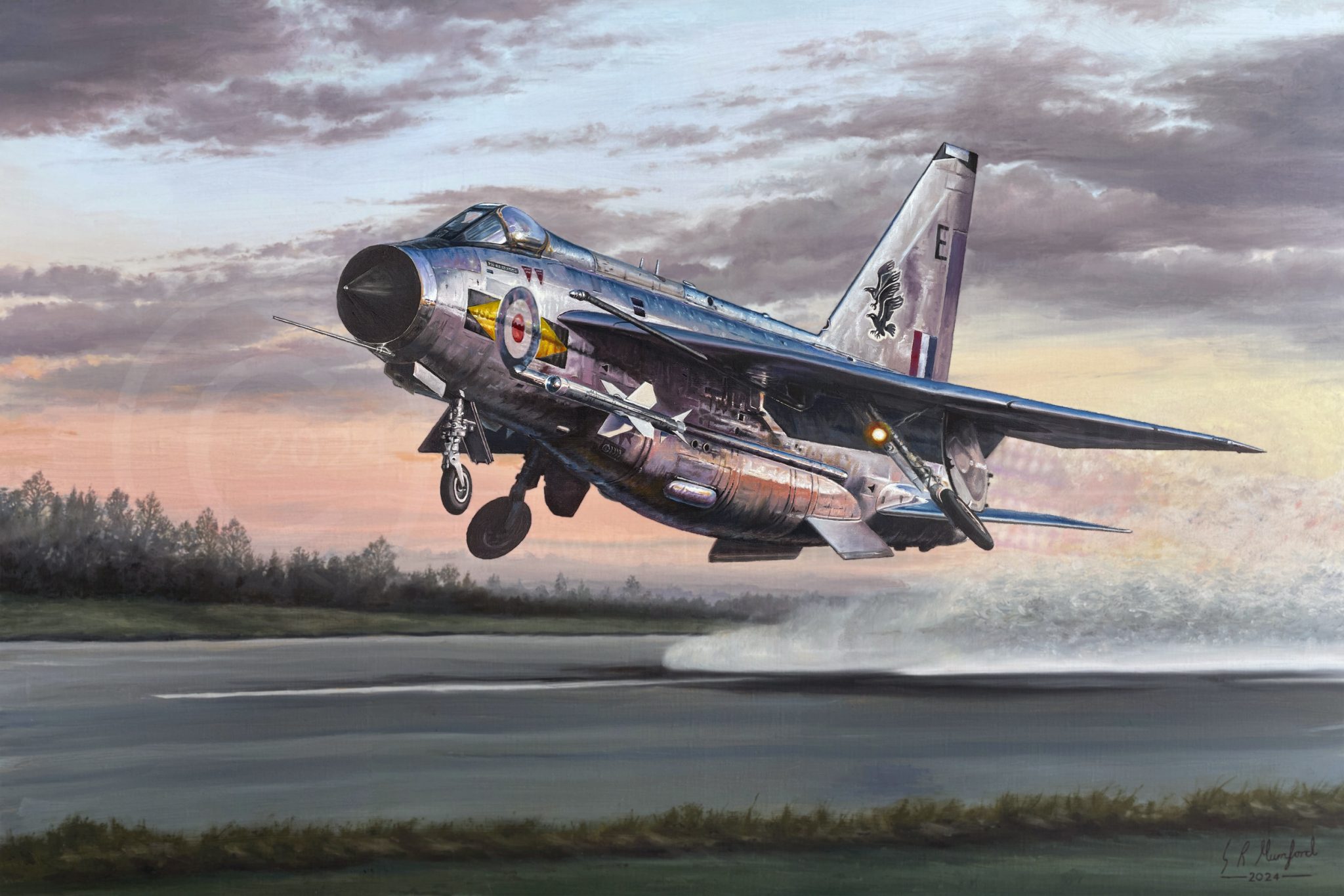 Lightning Thunder | Simon Mumford Aviation Art